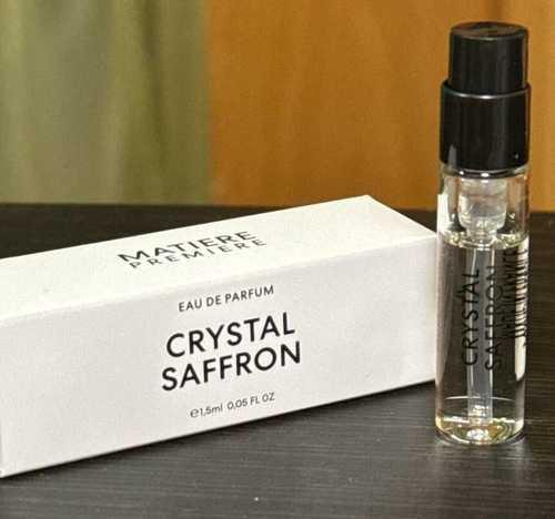Matiere premiere crystal saffron