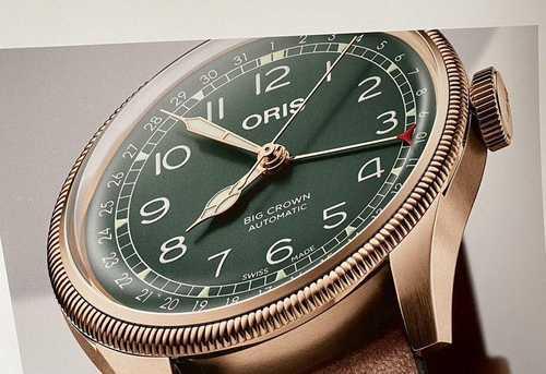 Дисплей Oris big crown