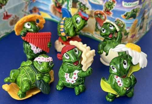 Черепахи киндер серии 1993 и 2012 год