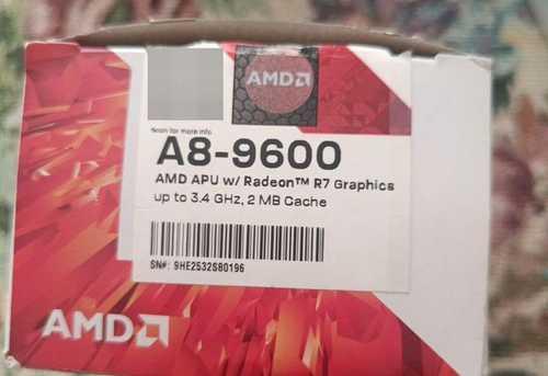 Процессор AMD A8-9600 BOX