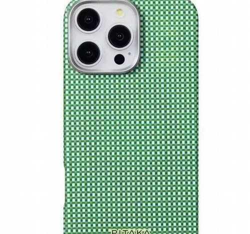 Pitaka Ultra-Slim Case для iPhone 16 Pro Max green