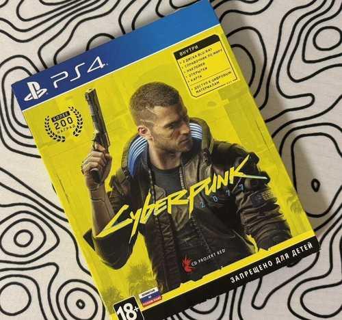 Cyberpunk 2077 ps4 диск