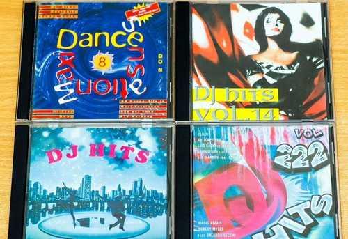 CD Диски Maxi Dance, DJ Hits - Сборники Техно