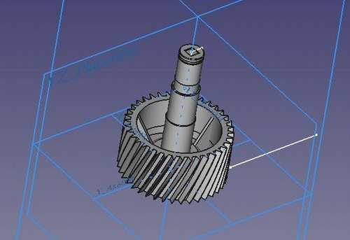 Шестерня. 3D печать FDM