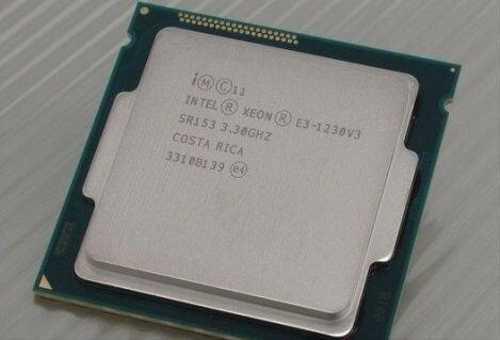 Процессор s1150 Xeon E3 1230 v3 аналог i7-4770