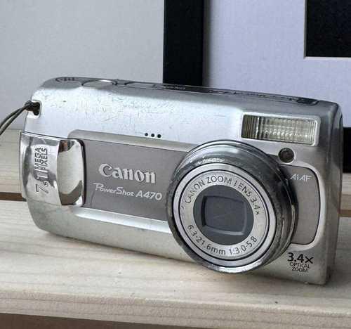 Canon PowerShot A470 цифровой фотоаппарат