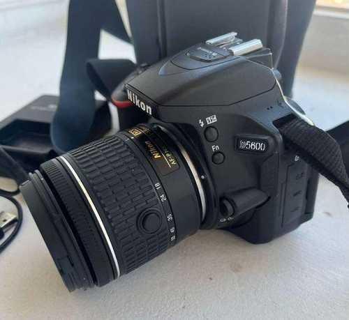 Фотоаппарат Nikon d5600 с объективом 18-55mm