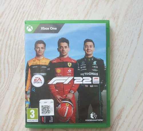 F1 2022 xbox one диск