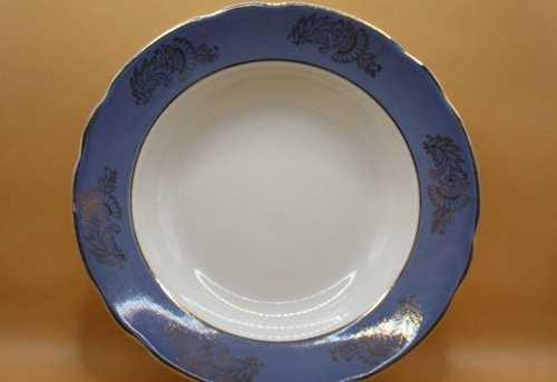 Коростенский фарфор, тарелка 1970 г, клеймо