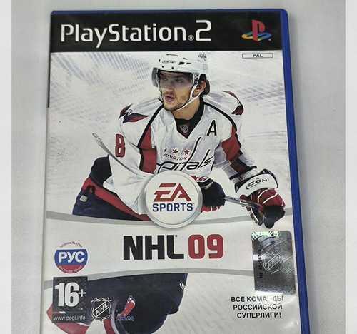 NHL 2009 PS2 игра на диске