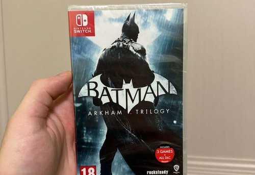 Batman arkham trilogy nintendo switch