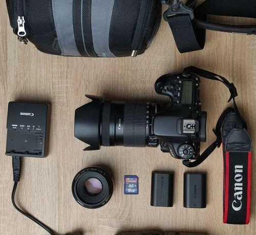 Canon EOS 70D Kit 18-135mm IS STM