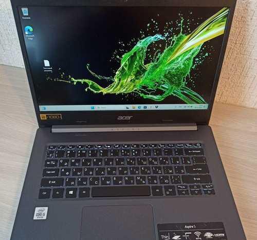 Классный ультрабук Acer на core i5 10Gen подсветка