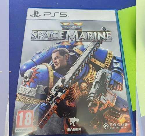 Warhammer 40.000 space marine 2 ps5 диск