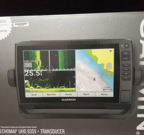 Эхолот garmin echomap uhd 93sv