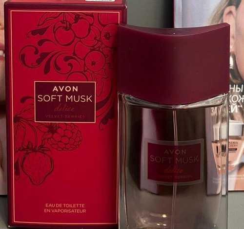 Туалетная вода Soft Musk Berries Avon