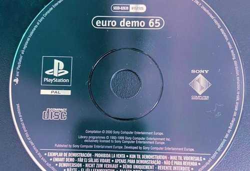 Игра Ps1 euro demo 65