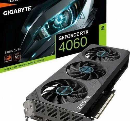 RTX4060 Gigabyte Eagle OC 8гб New Гарантия