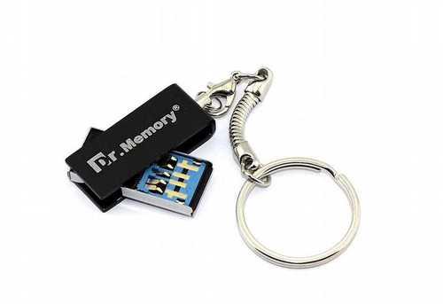 Флешка USB Dr. Memory 005 32Гб, USB 3.0, серебро