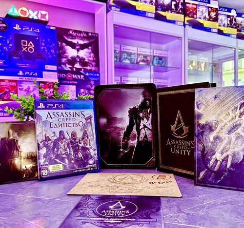 Игра для PS4 Assassin's Creed: Unity Bastille Ed