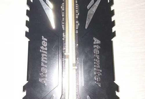 Оперативная память atermiter 2x8gb DDR4 2666mhz