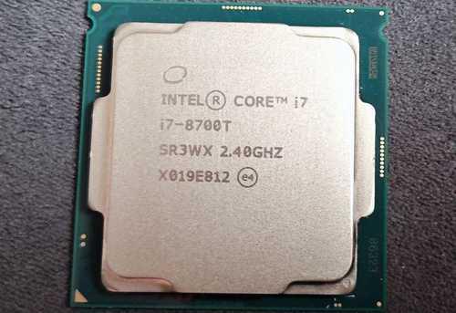 Процессор Intel Core i7-8700T