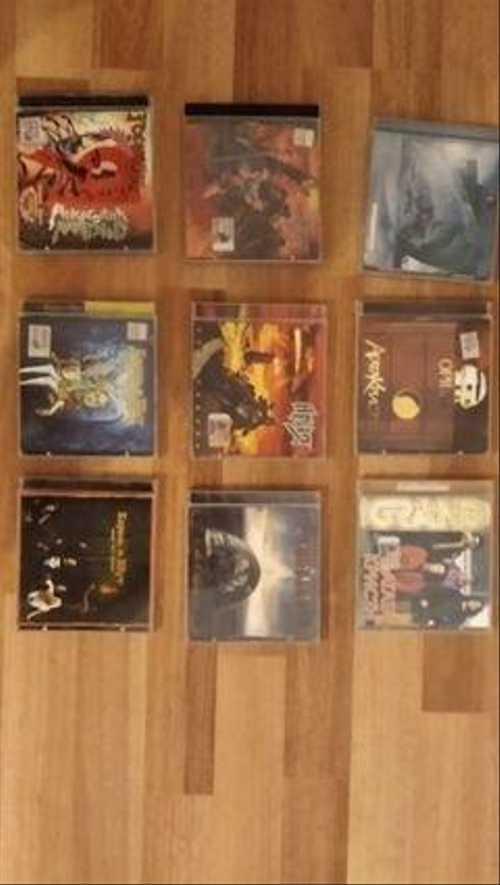 Лицензионные cd диски Агата Кристи Ария киш и др