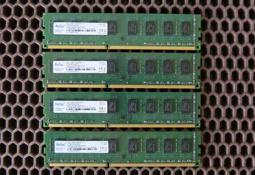 DDR3 32Gb (4x8Gb) 1600MHz Netac