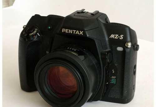 Pentax Mz-s + батблок + 77mm 1.8 limited