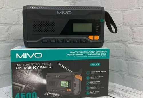 Радиоприемник Mivo MR-001 с динамо-машиной 4500мАч