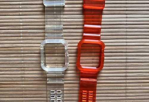 Ремешок для apple watch S6 38-40 мм прозрачный