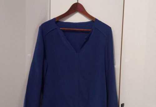 Блузка цвета индиго 42-46