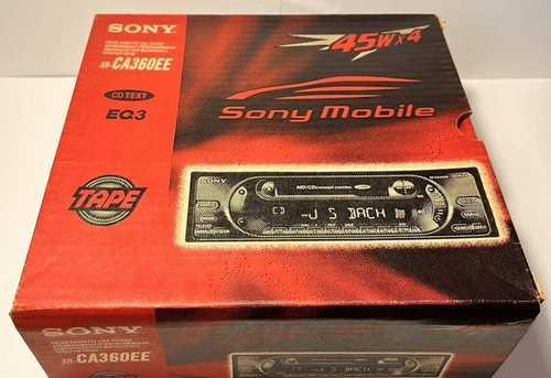Кассетная магнитолла Sony XR-CA360EE Новая
