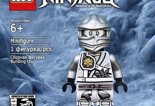 Lego минифигурка ninjago Зейн