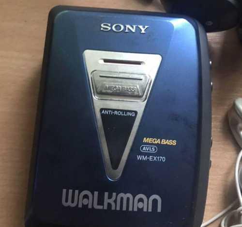 Кассетный плеер sony walkman