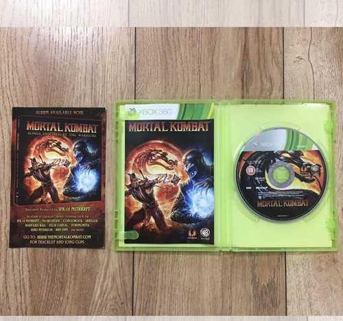 Отличное состояние Mortal Kombat 9 xbox 360