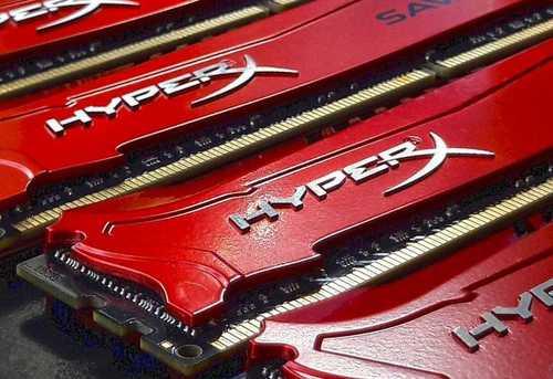 DDR3 Kingston HyperX Savage 16GB 2400MHz