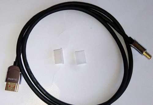 Высококачественный кабель hdmi 2.0 4К 1м, металл