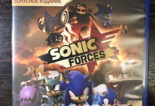 Диск Sonic Forces бонусное изд. Ps4 и Ps5