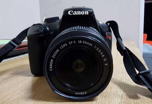 Зеркальный фотоаппарат canon eos rebel t3