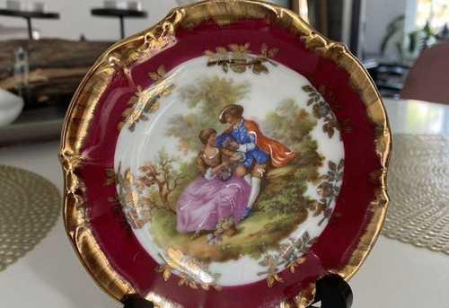 Декоративная тарелка Limoges