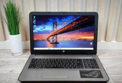 Мощный ноутбук HP E2-7110/4Gb/SSD 128Gb