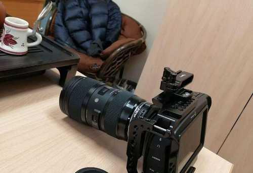 Blackmagic pocket cinema camera 4k+sigma комплект