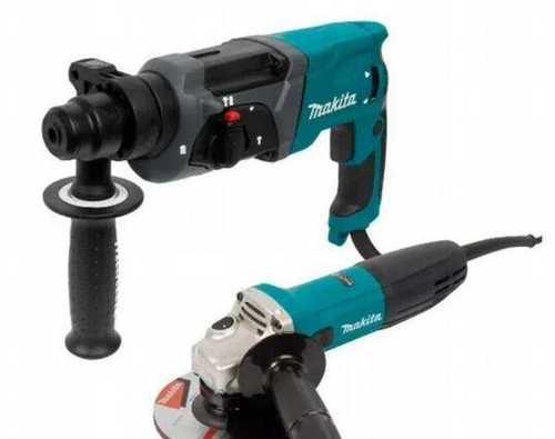 Набор перфоратор и ушм Makita DK0120