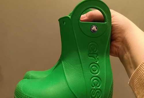 Резиновые сапоги crocs c8