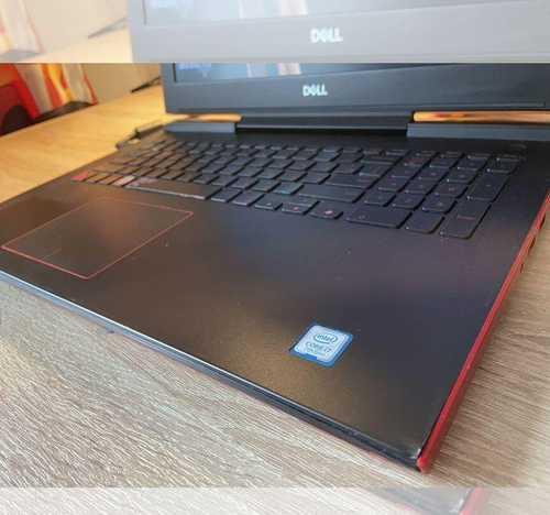 Dell inspiron 7577 i7 7700 с 1060max q на 6гб