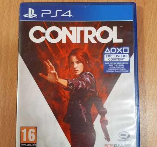 Диск PS4. Control