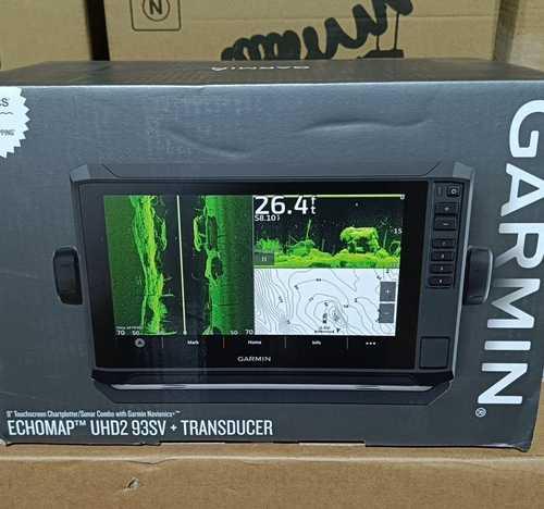 Эхолот Garmin echomap uhd2 93sv с gt56