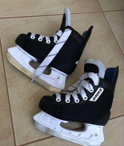 Коньки хоккейные детские oroks (Decathlon) 28 р-р