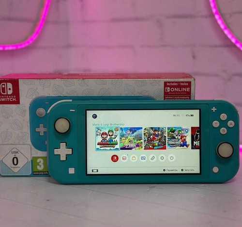 Nintendo Switch Lite 64 Gb Кефир   игры